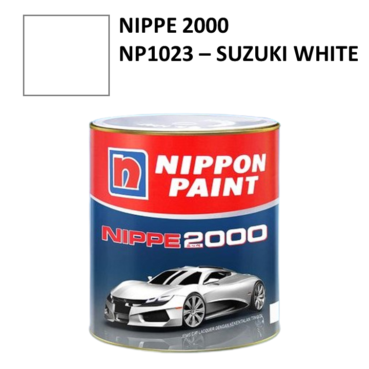 Jual Nippon Paint - Cat Duco NC Nippe 2000 - Kode NP1023 (Suzuki White ...