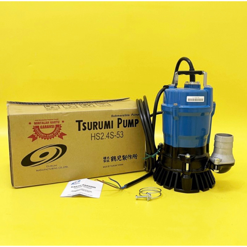 Jual Pompa Celup TSURUMI 2 inch MANUAL HS2.4S Air Kotor - Submersible ...