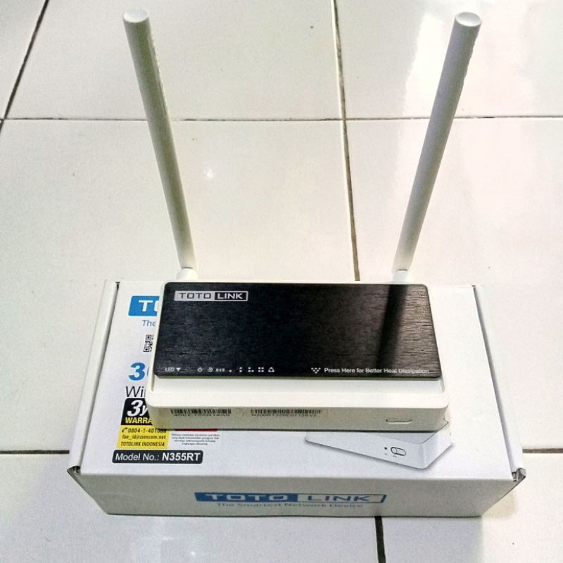Jual router TOTO LINK N300RT 300mbps Wireless N router | Shopee Indonesia