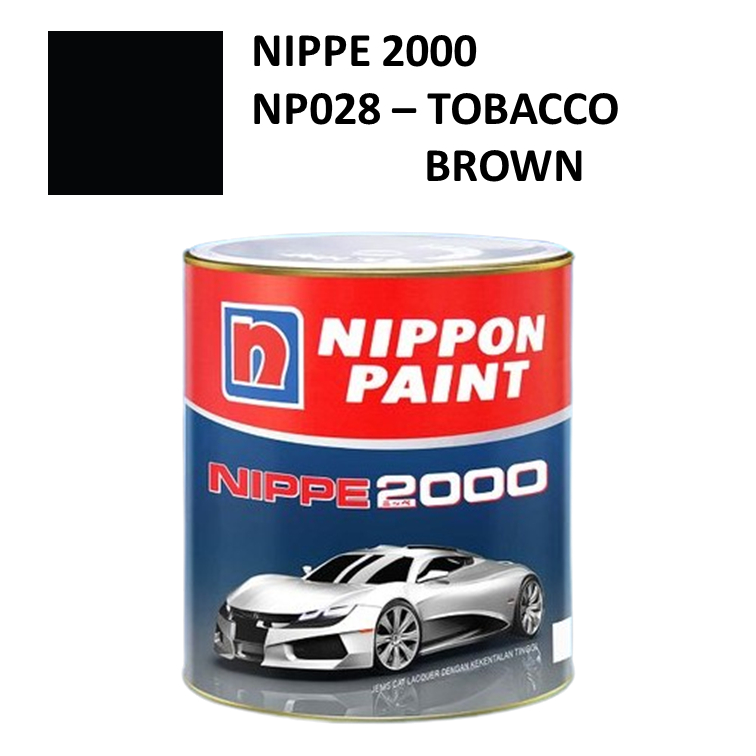 Jual Nippon Paint - Cat Duco NC Nippe 2000 - Kode NP028 (Tobacco Brown ...