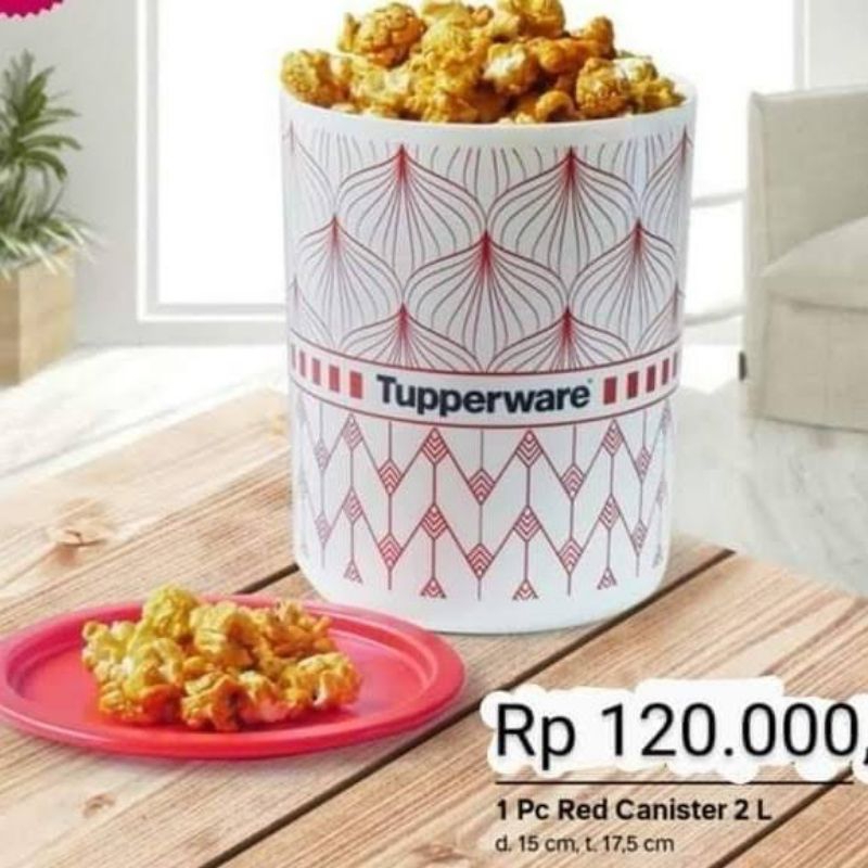 Jual Toples Susu/cemilan ukuran 2L Tupperware | Shopee Indonesia
