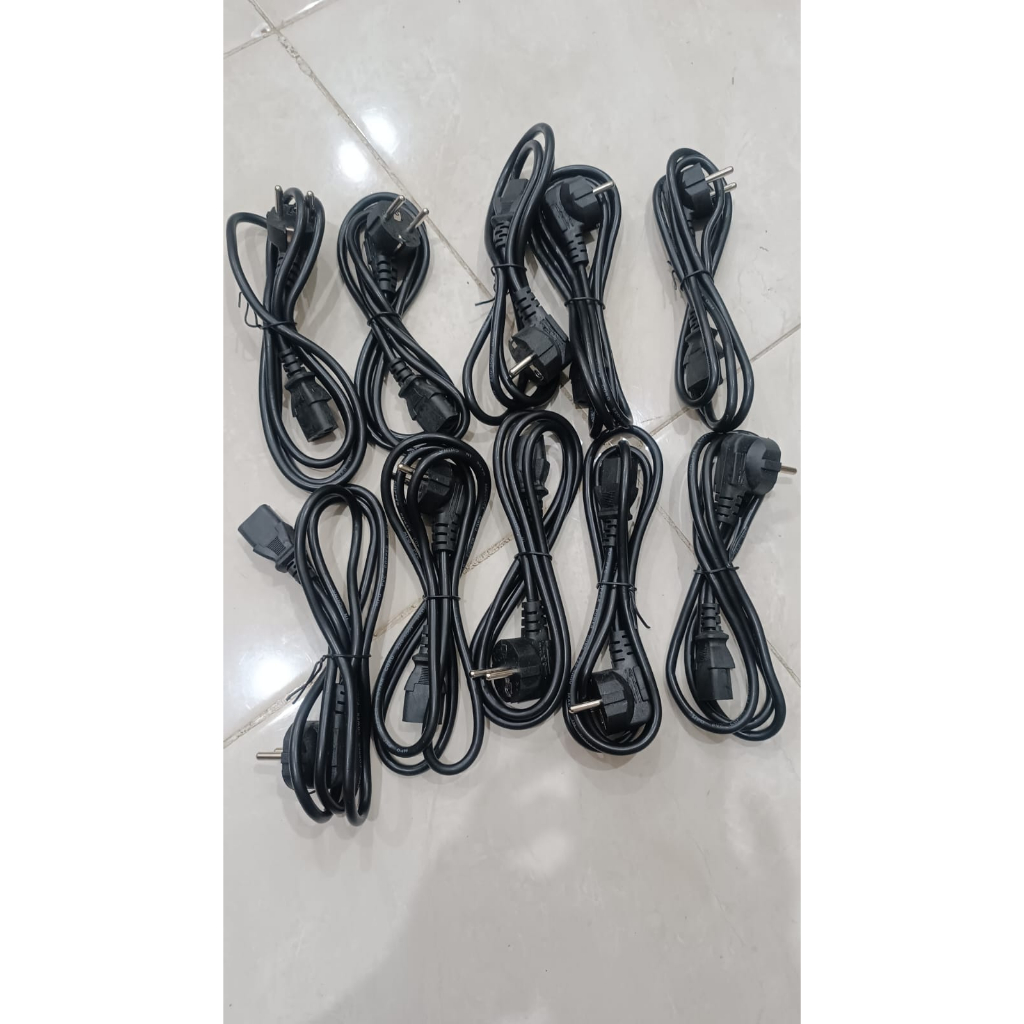 Jual KABEL POWER KABEL AC Kabel Input AC Cord (10pcs) | Shopee Indonesia