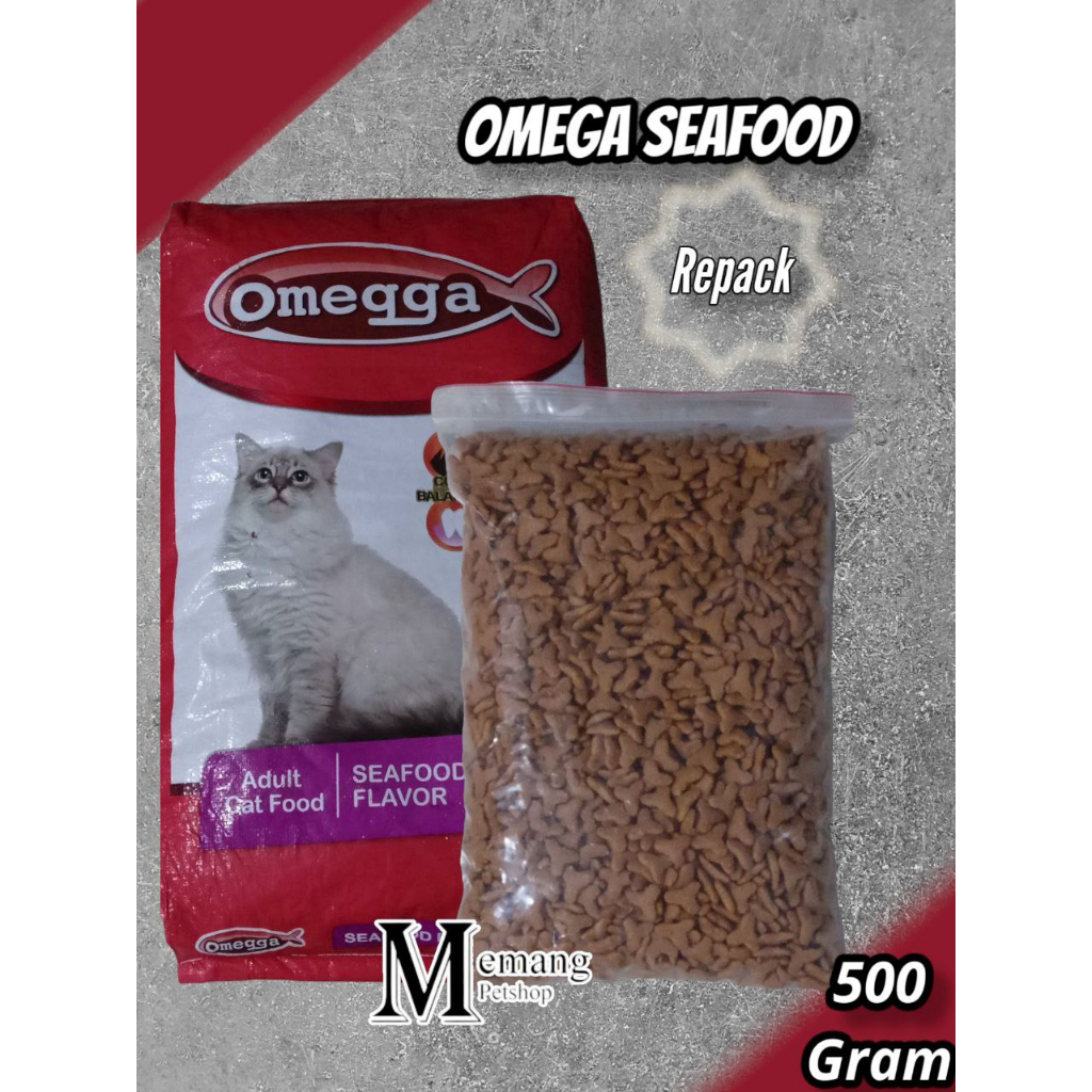 Jual Omegga Cat - Ocean Fish - 500gram Kiloan - Makanan Kucing Murah ...
