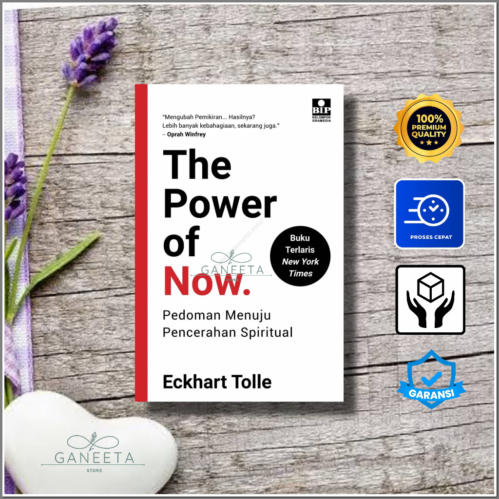Jual Buku The Power Of Now: Pedoman Menuju Pencerahan Spiritual oleh Eckhart Tolle | Shopee ...
