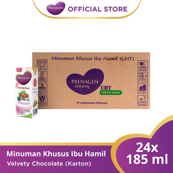Jual PRENAGEN Mommy UHT CHOCO / BERRY / ALMOND Per Karton Isi 24 Pcs | Shopee Indonesia