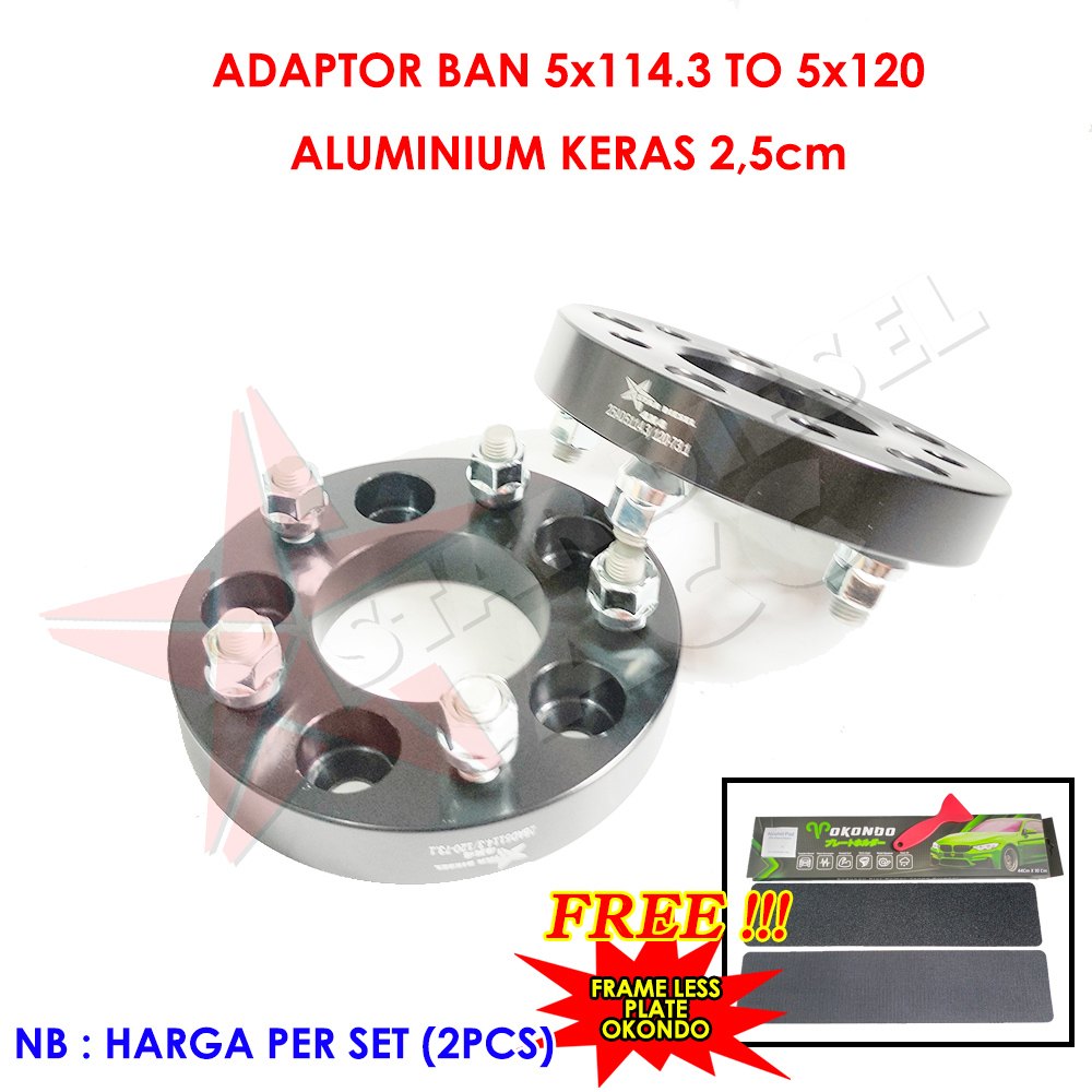 Jual ADAPTOR VELG INNOVA KE BMW ADAPTOR BAN 5 X 114.3 MENJADI 5X120 ...