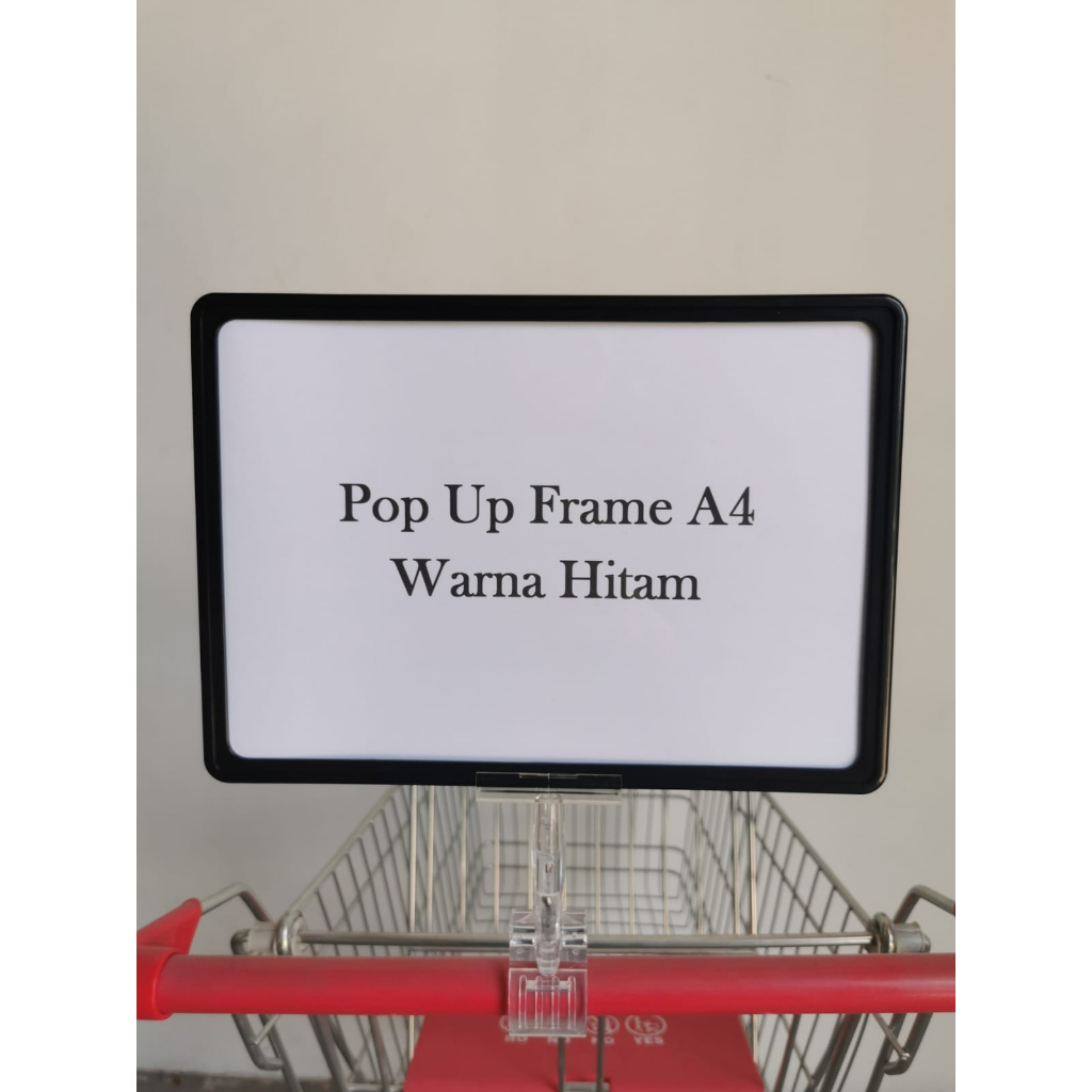 Jual Pop Up Frame Ukuran A4 - Papan Harga Promo Minimarket - Tiang Promo Toko Ukuran A4 | Shopee ...