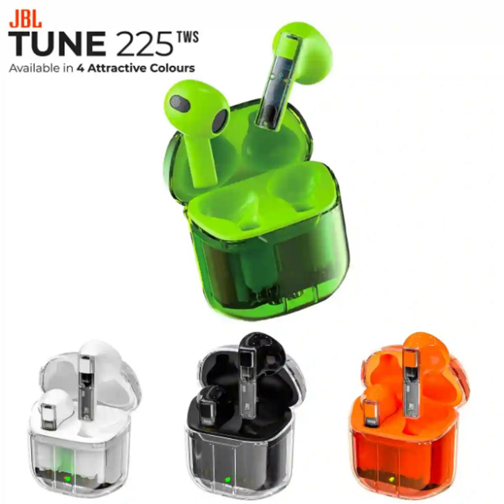 Jual Headset Bluetooth JBL Tune 225 / T 225 T225 TWS Ghost Edition True ...