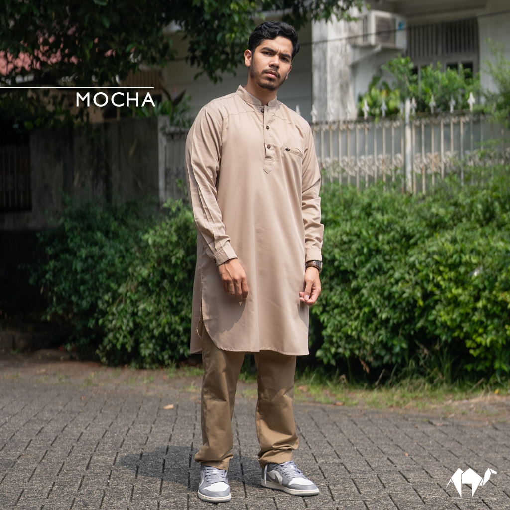 Jual Hazalnad Mocha Gamis Pakistan Pria | Shopee Indonesia