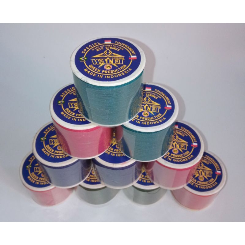 Jual Benang Senar Gelasan Layangan WALET Biru 0.25 Klos Mini | Shopee ...