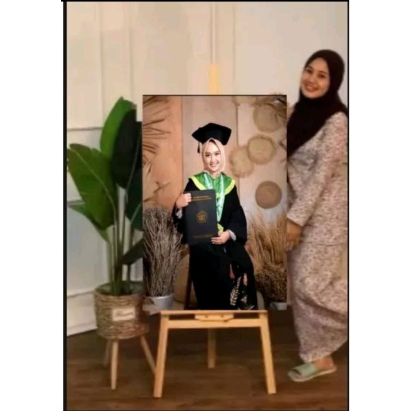 Jual CETAK FOTO 24R(48x32) SUDAH DI BINGKAI MDF ORIGINAL GAK LUNTUR ...