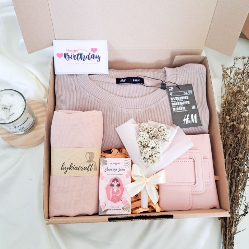 Jual KADO ULANG TAHUN CEWEK KAOS RIBS PREMIUM LENGAN PANJANG / KADO ...