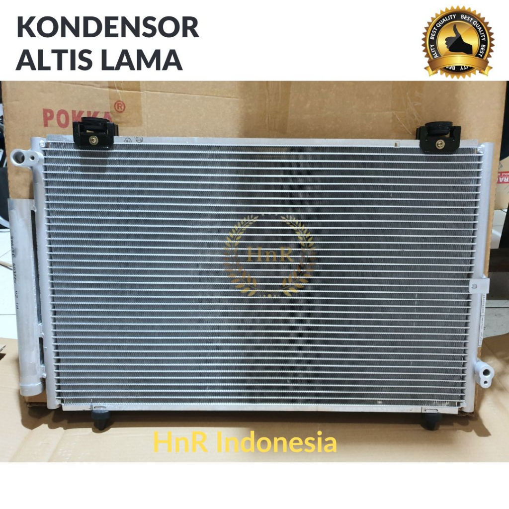 Jual Kondensor AC Mobil Toyota Corolla Altis Lama CONDENSOR ALTIS POKKA ...