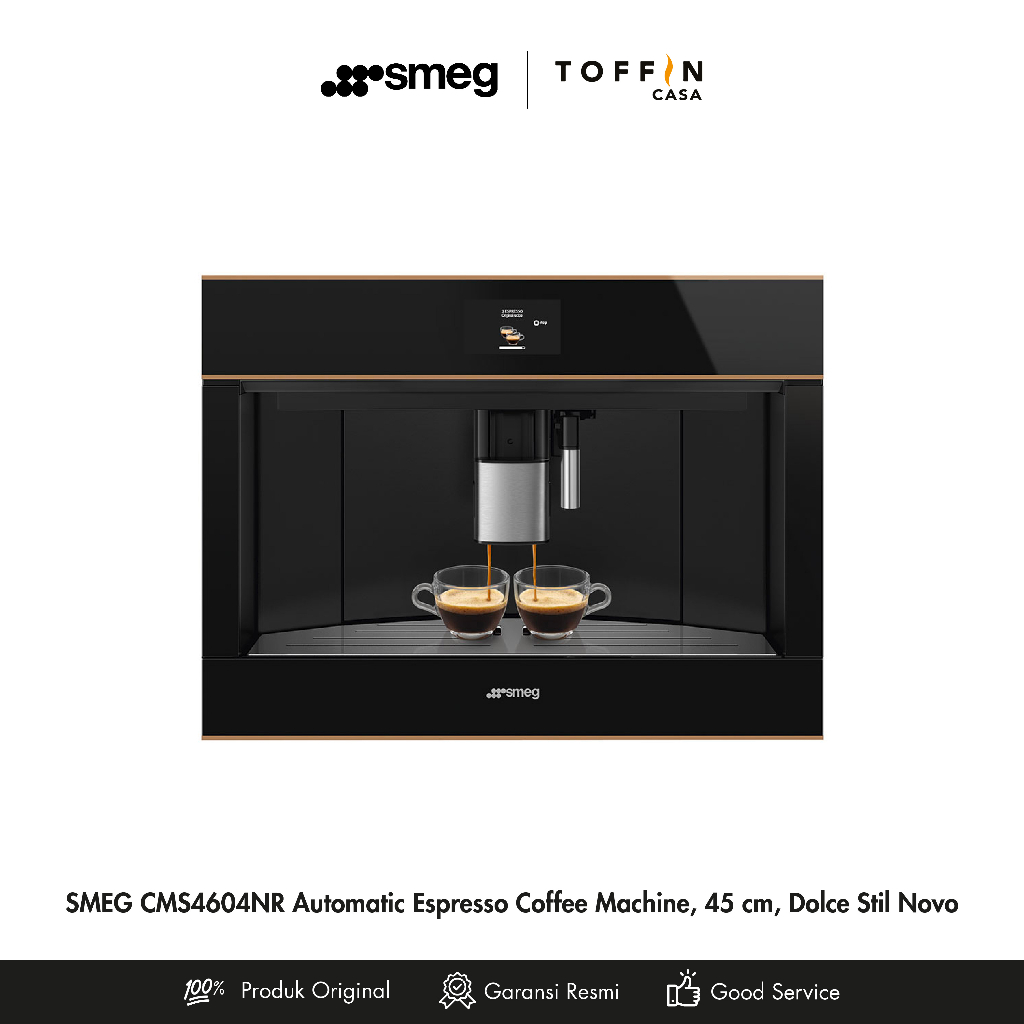 Jual SMEG CMS4604NR Automatic Built-in Espresso Coffee Machine - Dolce ...
