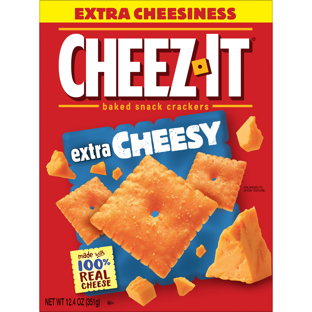 Jual CHEEZ IT CRACKERS CHEDDAR / ORIGINAL / PEPPER JACK / SNACK MIX ...
