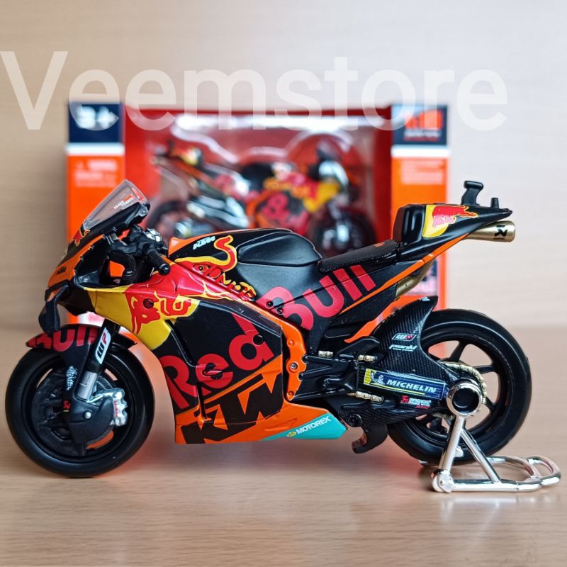 Jual Die Cast 1:18 KTM RC16 Factory Racing 2021 Brad Binder 33 Redbull ...
