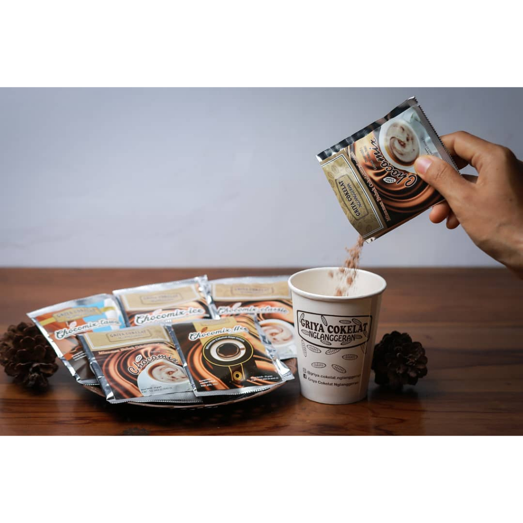 Jual Minuman coklat bubuk sashet lumer premium khas NglanggeranIsi5 ...