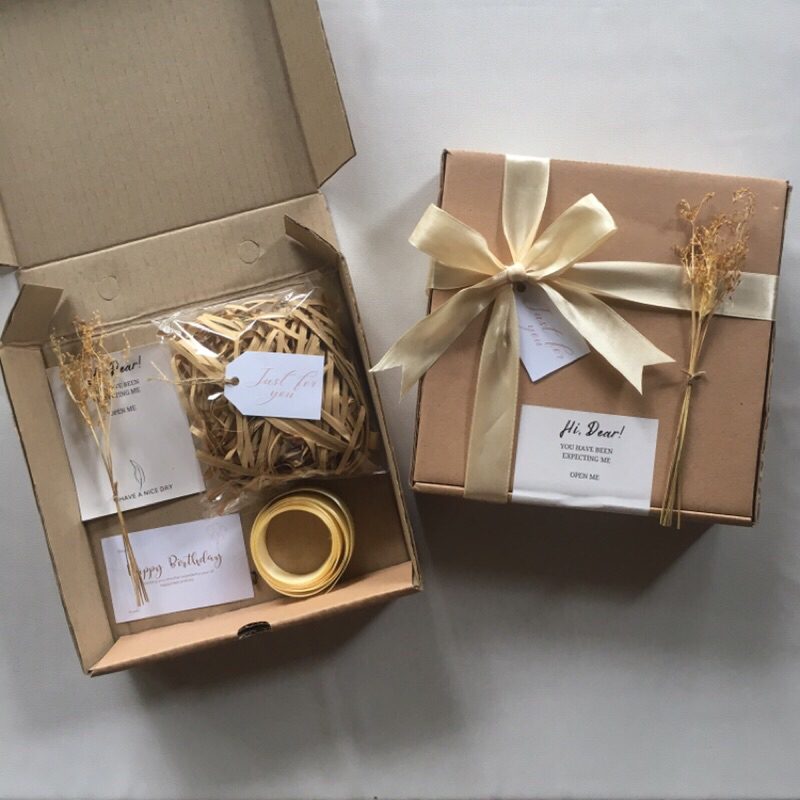 Jual [PITA] Box Kado / Box Hampers / Kotak Gift Box / Paket Lengkap / Kotak Kado Estetik / Set ...