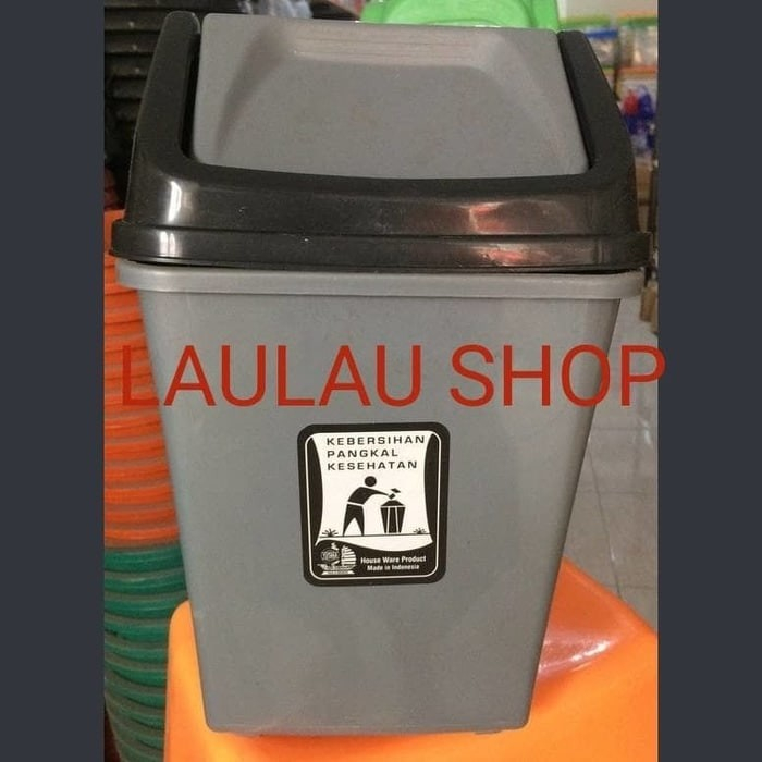 Jual Tempat Sampah 5 10 15 20 42 65 70 100 Liter Murah Tebal Abu Abu Pup Yutaka Shinpo MPW Kotak ...