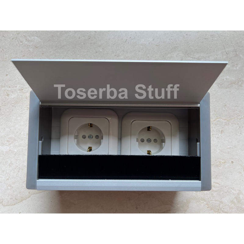 Jual GROMMET BOX DUDUKAN STOP KONTAK PANASONIC DUA DUAL POWER ARDE ISI ...