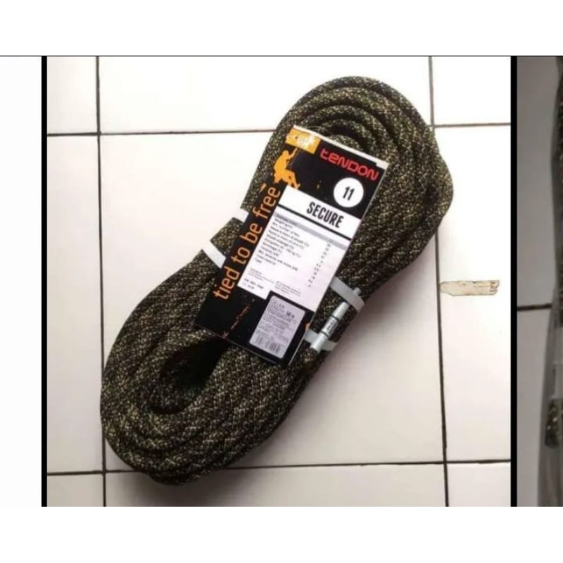 Jual tali karmantel statis 11mm x 50m carmantle tendon secure original ...