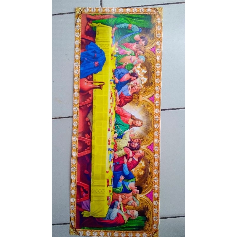 Jual size 65cm x 24cm stiker PERJAMUAN & 8 DEWA sebanyak 25 LEMBAR ...
