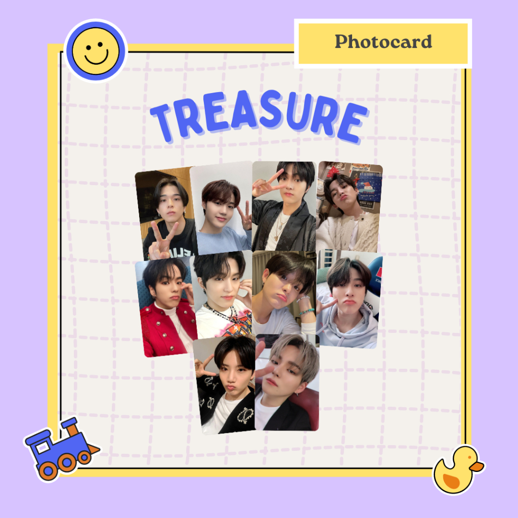Jual Unofficial Photocard PC TREASURE Foto Selca Fankit Freebies ...