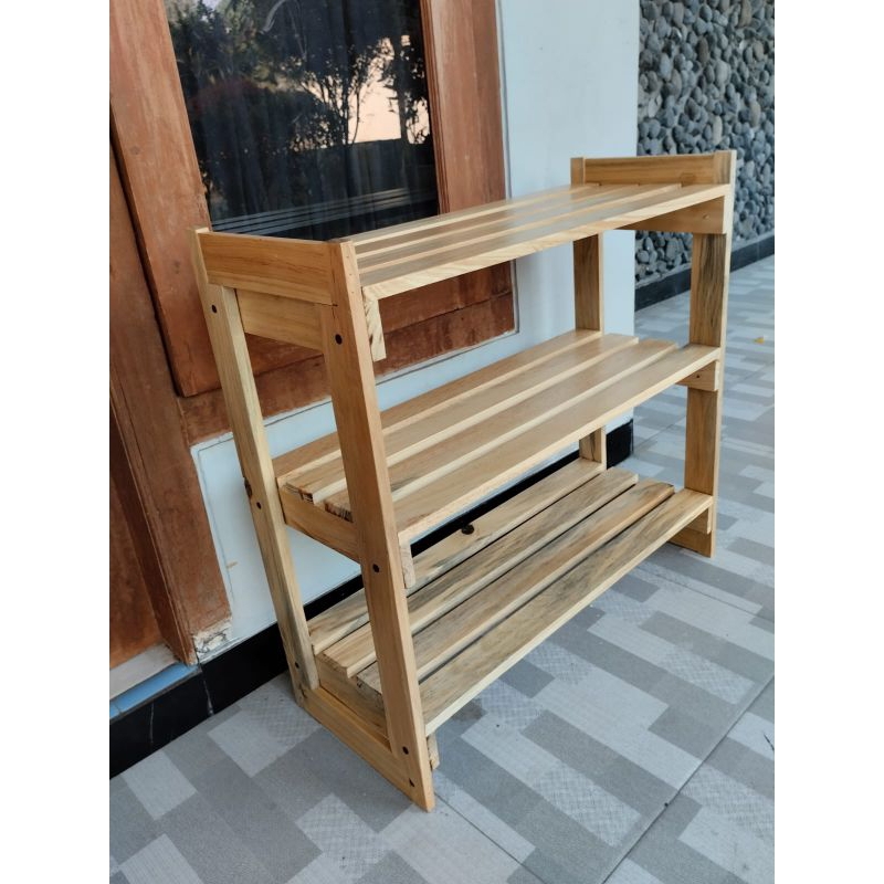 Jual Rak Tv rak sepatu rak kayu jatibelanda serbaguna minimalis ...