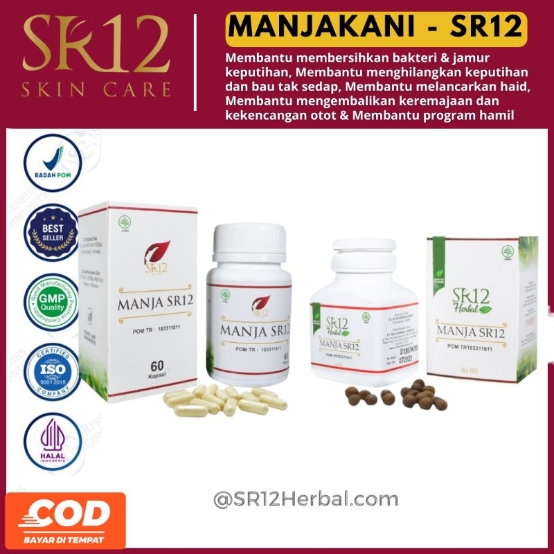 Jual SR12 Manja SR12 / Manjakani / Program Hamil / Solusi Keputihan ...