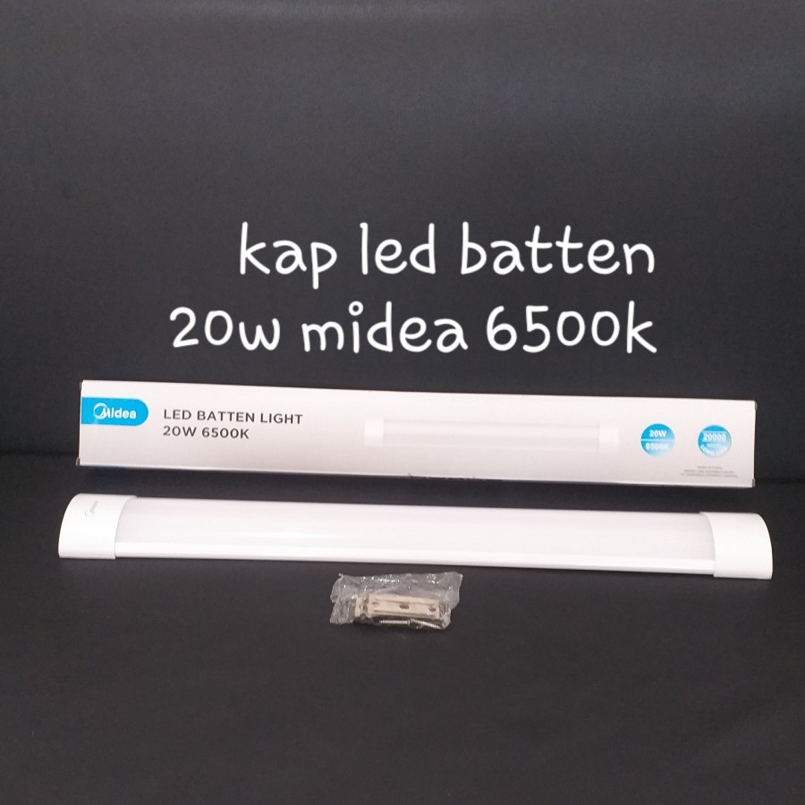 Jual Kap Lampu Led Batten 20 watt 6500K cool day light panjang 60cm ...