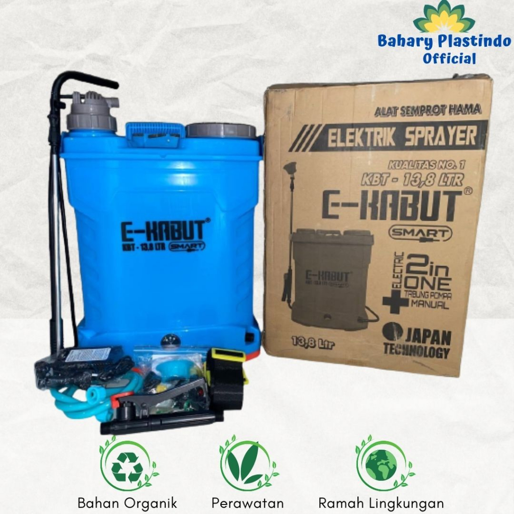Jual Tangki Sprayer E-KABUT SMART - 13,8 lt / Tangki Semprot Elektrik E ...