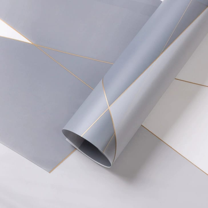 Jual CROSS LINE PATTERN CELLOPHANE / FLOWER WRAPPING PAPER / KERTAS ...