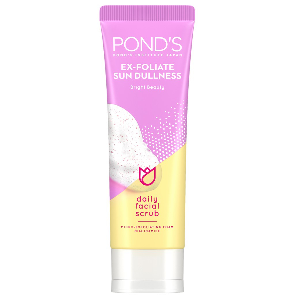 Jual Ponds Bright Beauty Daily Facial Scrub 50 G | Shopee Indonesia