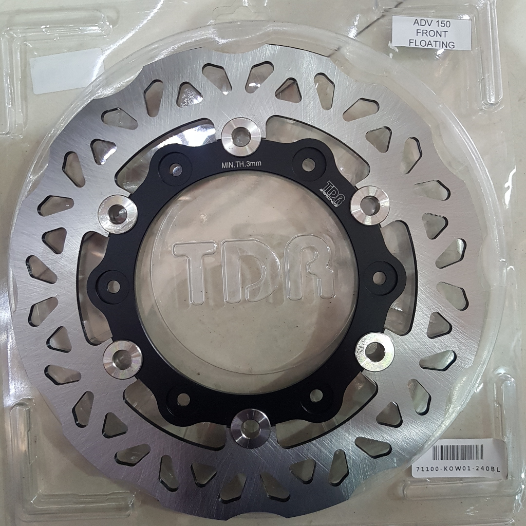 Jual DISC PIRINGAN CAKRAM TDR FLOATING DEPAN ADV 150 240MM | Shopee ...