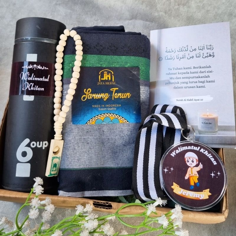 Jual Hampers Khitan / Kado Sunatan Set Sarung Tumblr | Shopee Indonesia