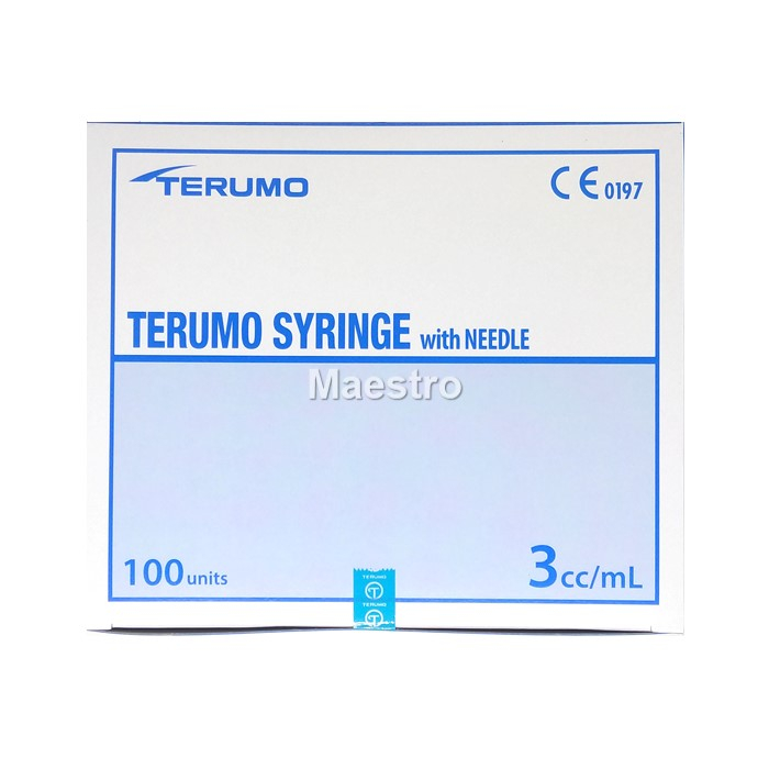 Jual Terumo Spuit Syringe 3cc 3mL 3 cc mL Eceran Satuan Per Pcs ...