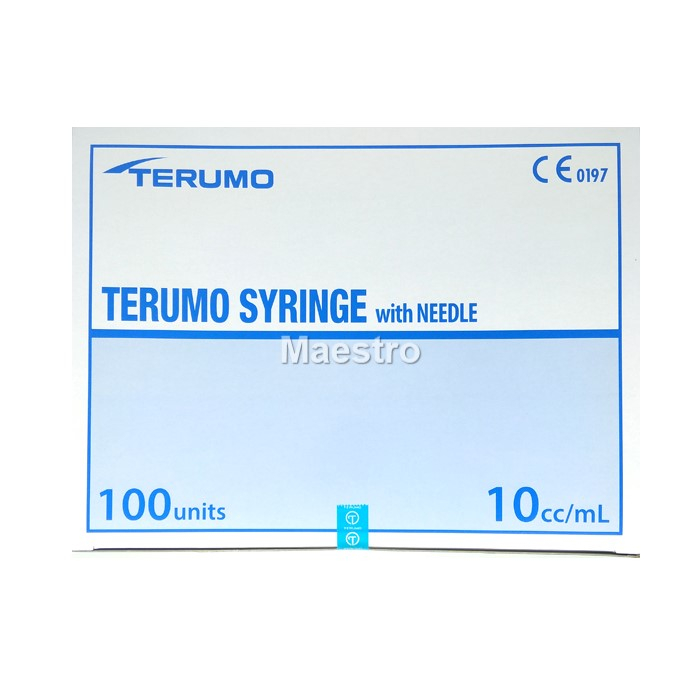 Jual Terumo Spuit Syringe 10cc 10mL 10 cc mL Eceran Satuan Per Pcs | Shopee Indonesia