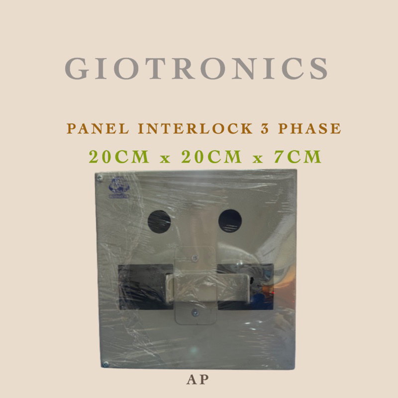 Jual Panel INTERLOCK 3 PHASE / Panel Box Interlock Kosong | Shopee ...