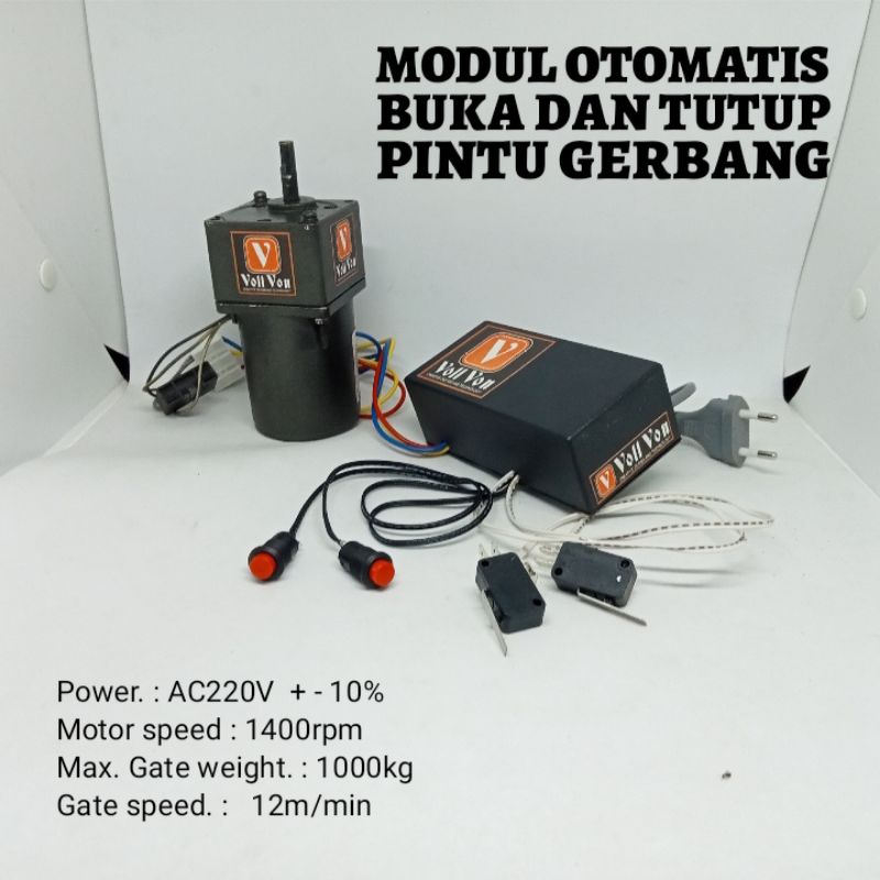 Jual Mesin Pembuka dan Penutup Pintu Pagar Gerbang Otomatis | Shopee ...