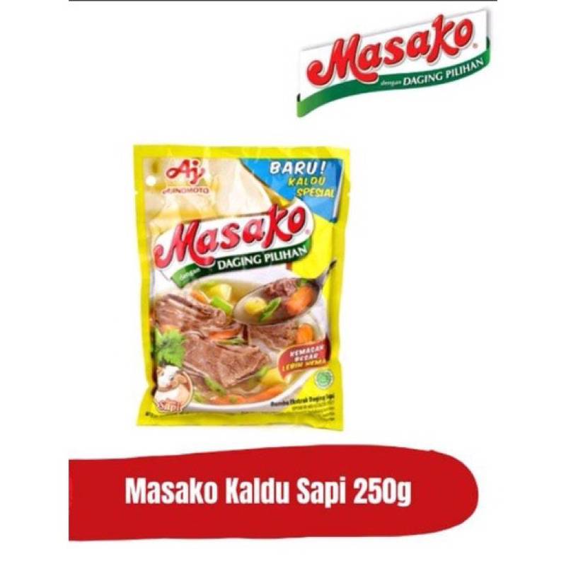 Jual Bumbu Penyedap Masako Rasa kaldu sapi 250 gr | Shopee Indonesia