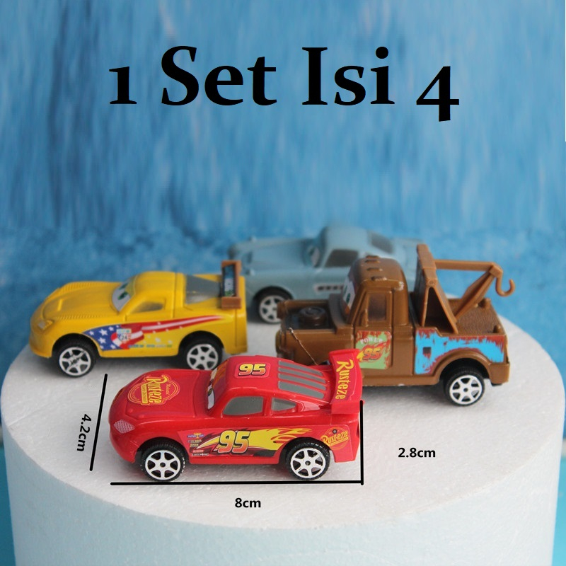 Jual Cake Topper Kue Ulang Tahun Ultah Thomas Kereta Api Car Mobil Truk ...
