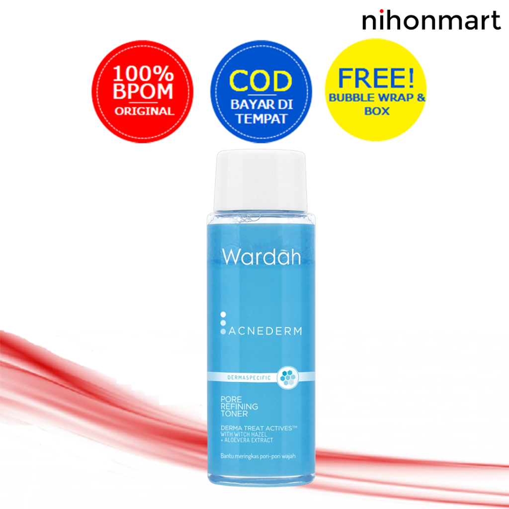 Jual Wardah Acnederm Pore Refining Toner 100ml | Shopee Indonesia