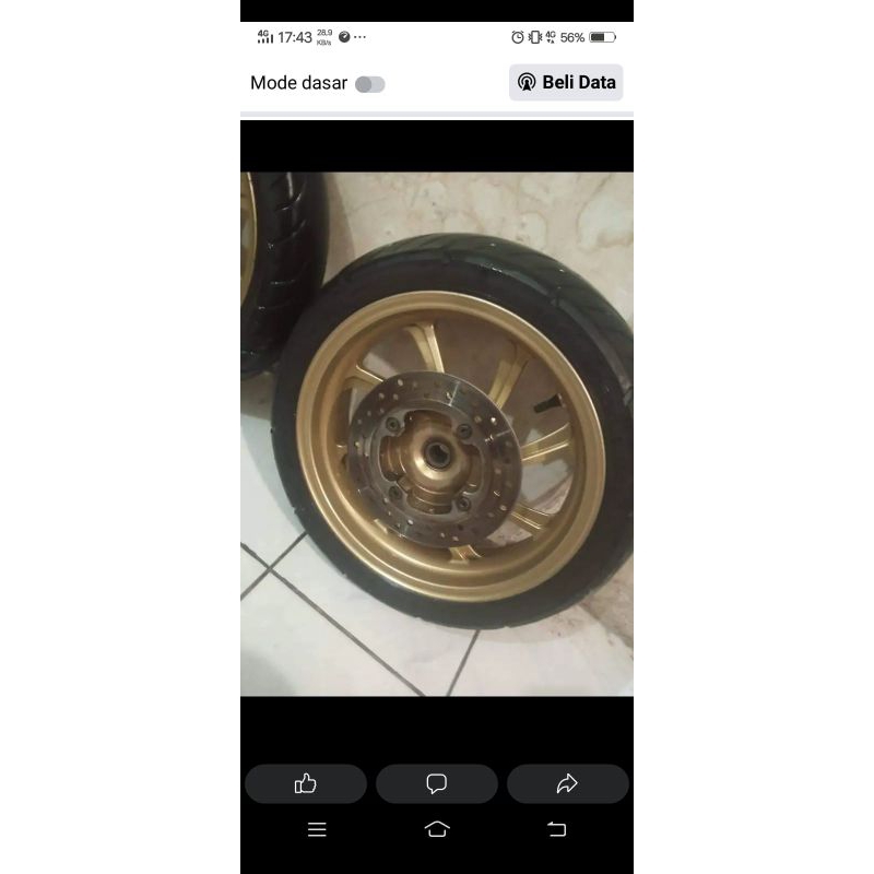 Jual velg PCX 150 lokal original | Shopee Indonesia
