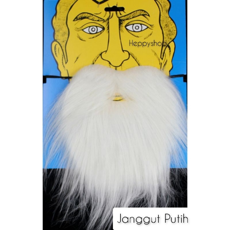 Jual Mainan Jenggot Janggut Alis Kumis Set Palsu Mustache Beard ...