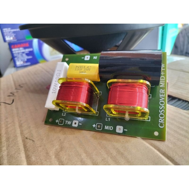 Jual KIT CROSSOVER 2 WAY TWEETER + VOKAL PROMO CROSSOVER HIGH MIDLE ...
