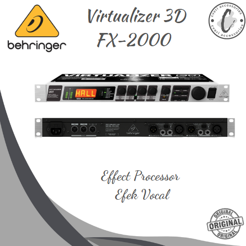 Jual Behringer Virtualizer 3D FX2000 Effect Processor Efek Vocal FX ...