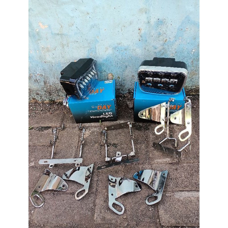 Jual BREKET KUPINGAN LAMPU NINJA SS BESI SET TRALIS (KUPINGAN NINJA ...