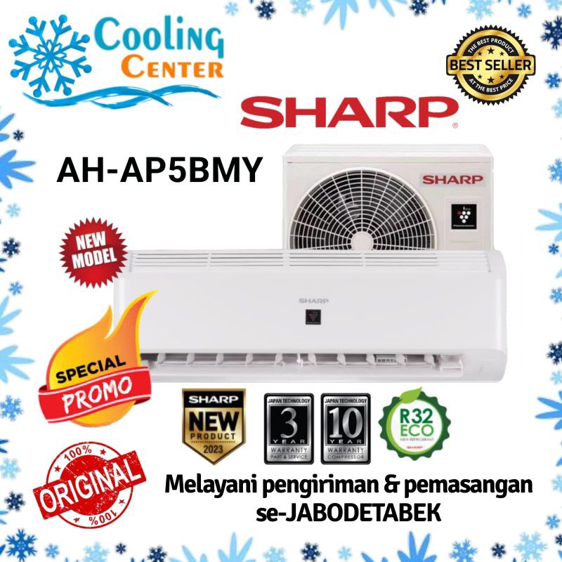 Jual AC SHARP AH -AP 05BMY GARUDA SERIES 1/2 PK AC SHARP AH -AP 05BMY ...