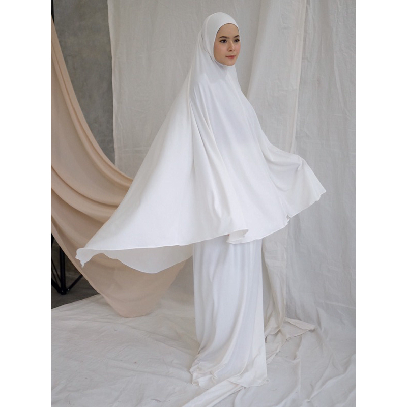 Jual MUKENA JERSEY PREMIUM - HALA PRAYER SET | Shopee Indonesia