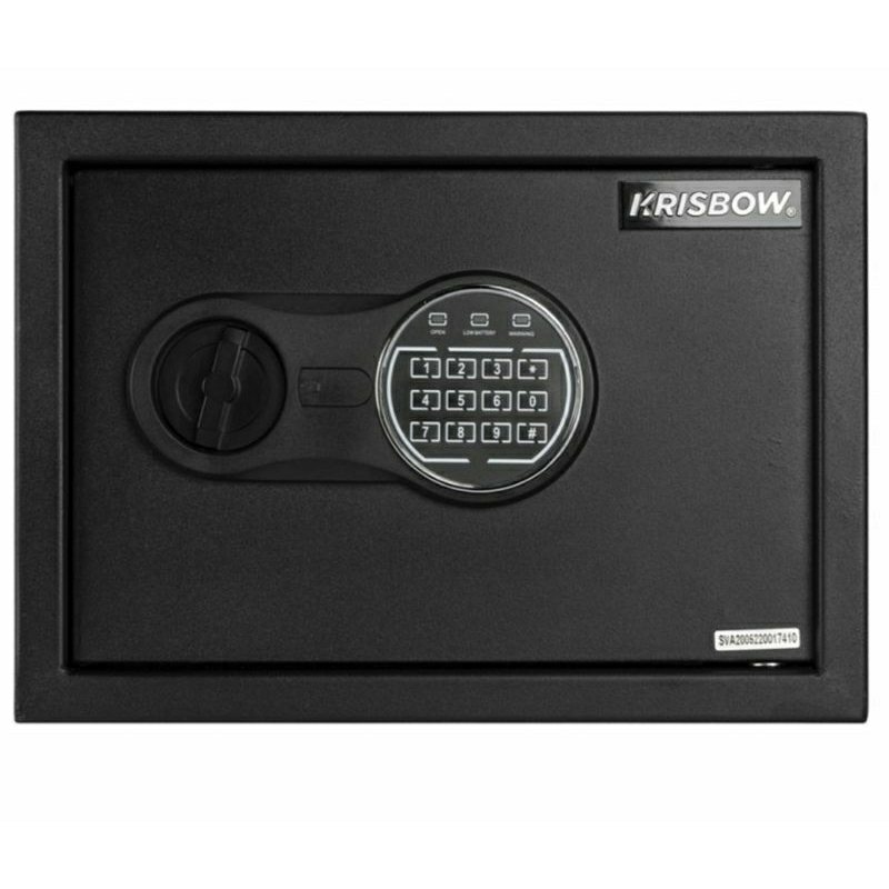 Jual Brankas Krisbow 35cm /Krisbow Brankas Uang Digital Safe Box ...
